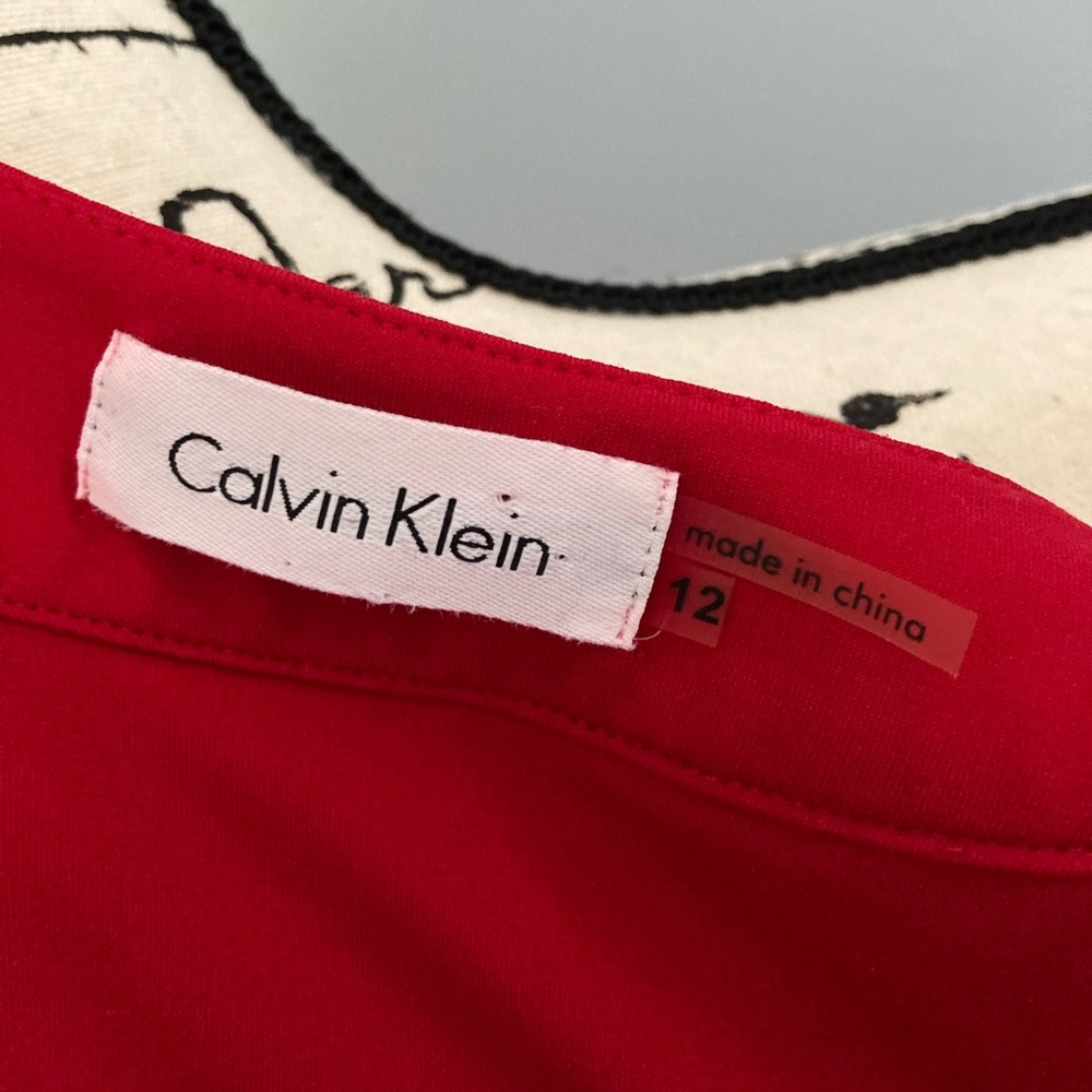 Calvin Klein Red Dress - Gem